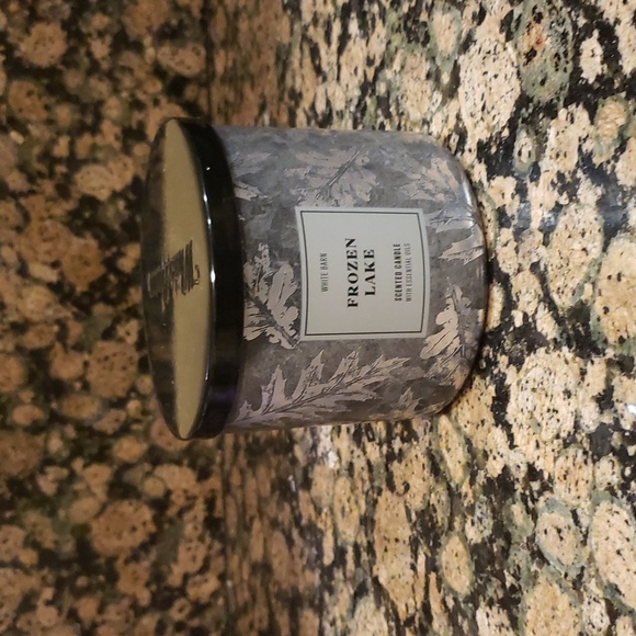 Bath & Body Works | Accents | White Barn Frozen Lake Scented 3 Wick Candle 223 | Poshmark